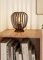 EGLO Mogano 3 Sandy Steel Minimalist, Caged Style Ceiling Light ...