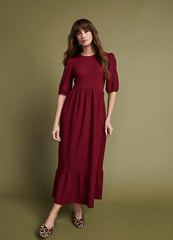 365 by Freemans Textured Jersey Maxi Dress | Kaleidoscope