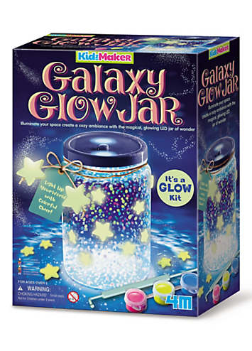 4M KidzMaker/Galaxy Glow Jar | Kaleidoscope