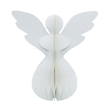 50cm Honeycomb Paper Angel - White | Kaleidoscope