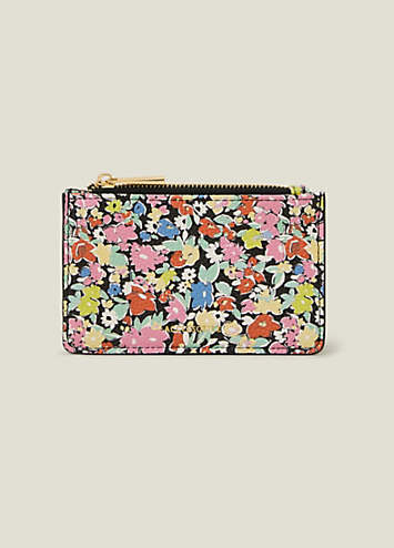 Accessorize Floral Print Card Holder | Kaleidoscope