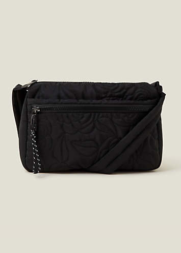 Accessorize Floral Quilted Camera Bag | Kaleidoscope