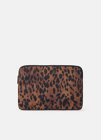 Accessorize Leopard Print Laptop Case | Kaleidoscope