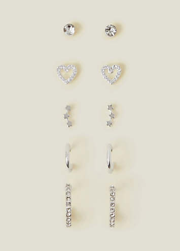 Stud and hoop earrings store