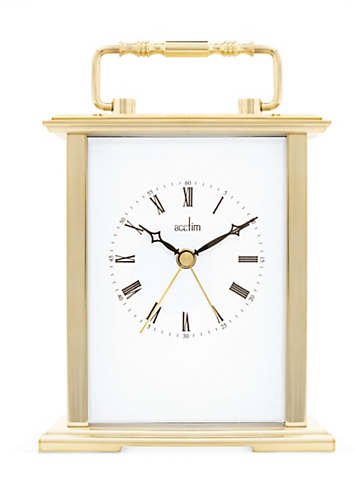 Acctim Gainsborough Roman Numeral Analogue Carriage Clock | Kaleidoscope