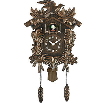 Acctim Hamburg Antique Bronze Traditional Cuckoo Clock | Kaleidoscope