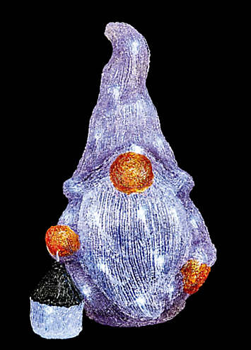 Acrylic Lit Gonk with Lantern | Kaleidoscope