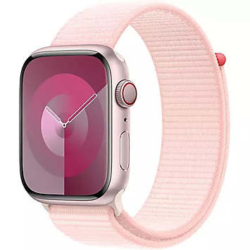 Apple Watch Series 9 GPS + Cellular 45mm Pink Aluminium Case with Light ...