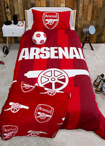 Arsenal FC Reversible Duvet Cover Set | Kaleidoscope