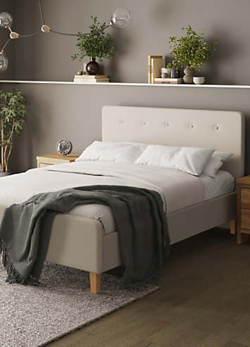 Ashbourne Bed Set With Headboard & Sleepy Castle Bonnell Mattress ...