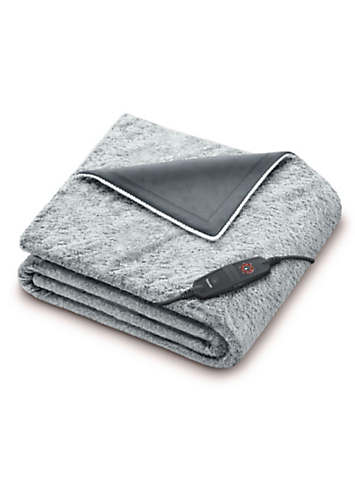 Beurer Green Planet Fluffy Nordic Heated Snuggie Throw | Kaleidoscope