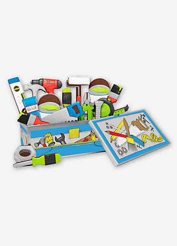 Biscuiteers Tool Kit Chocolate Hand-Iced Biscuit Tin 160g | Kaleidoscope