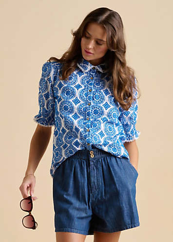 Brakeburn Marine Blouse | Kaleidoscope