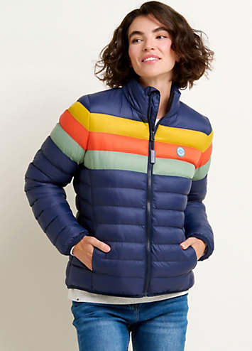 Brakeburn Retro Stripe Puffer | Kaleidoscope