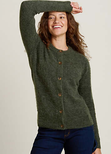 Brakeburn Rib Stitch Classic Cardigan | Kaleidoscope
