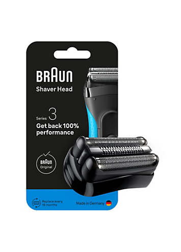 Braun Series 3 Electric Shaver Original Replacement Head - Get Back 100 ...