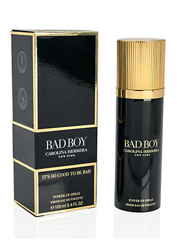 Carolina Herrera Bad Boy It’s So Good To Be Bad Power Up Spray Fresh ...