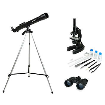 Celestron Telescope, Binocular & Microscope Kit | Kaleidoscope