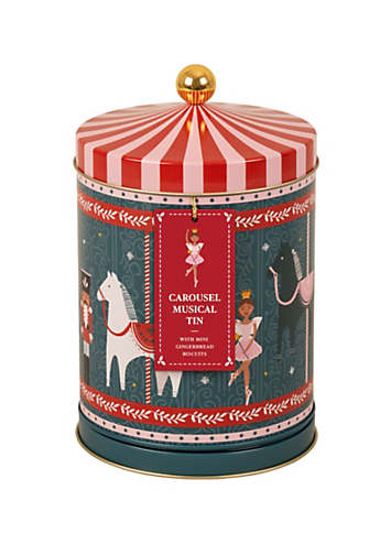 Christmas Carousel Musical Tin with Festive Mini Bites | Kaleidoscope