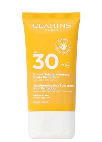 Clarins SPF30 Youth-Protecting Sunscreen 50ml | Kaleidoscope