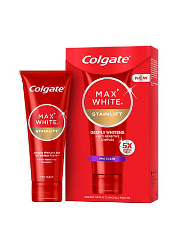 Colgate Max White Stainlift Pro-Clean Toothpaste 75ml | Kaleidoscope