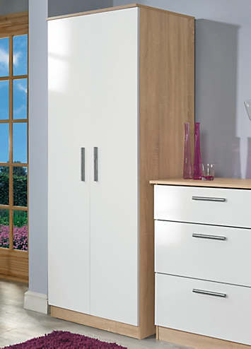 Contrast 2 Door Wardrobe | Kaleidoscope