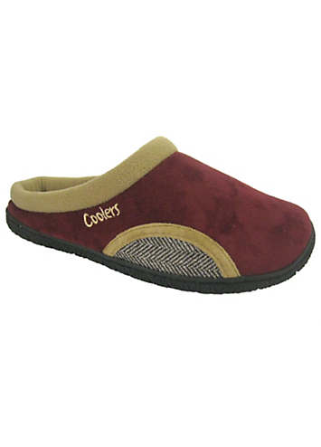 Coolers Men’s Burgundy Clog with Herringbone Slippers | Kaleidoscope