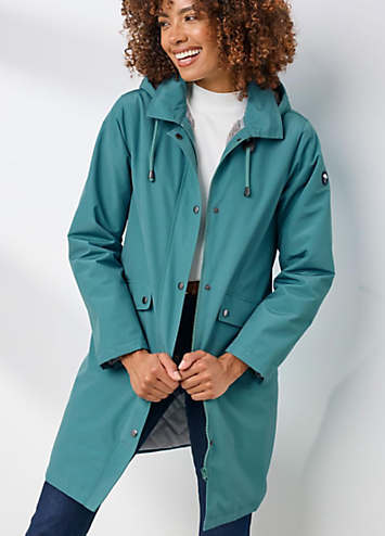 Cotton Traders All-Weather Fleece Lined Waterproof Coat | Kaleidoscope