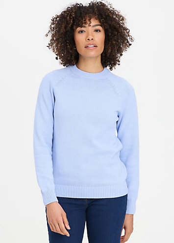 Cotton Traders Cotton Crew Neck Jumper | Kaleidoscope