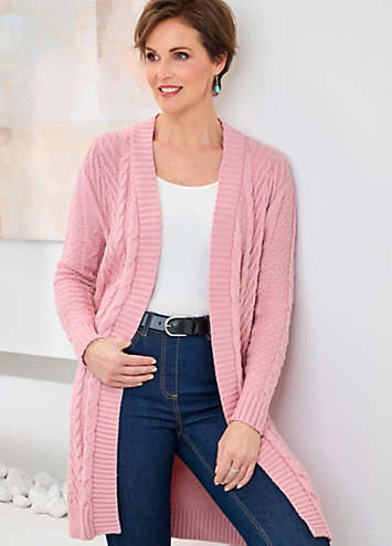 Cotton Traders Longline Cardigan | Kaleidoscope