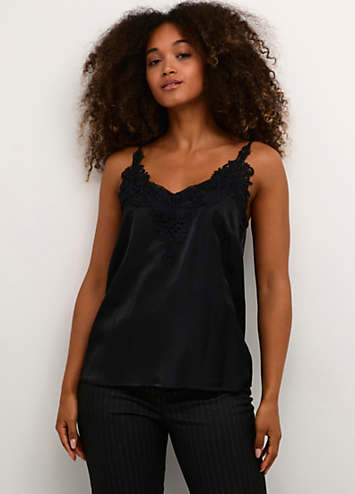 Cream Anna Lace Top | Kaleidoscope