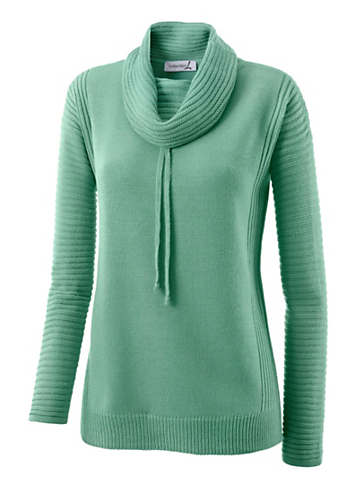 Creation L Drawstring Neck Jumper | Kaleidoscope