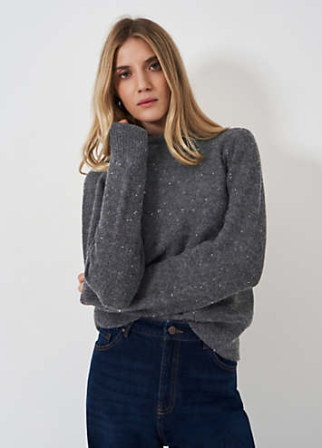 Crew Clothing Company Glitterball Jumper | Kaleidoscope