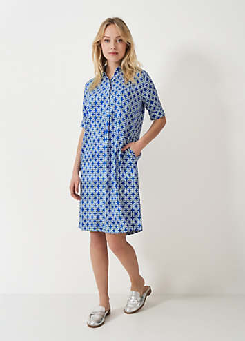 Crew Clothing Company Leah Shift Shirt Dress | Kaleidoscope