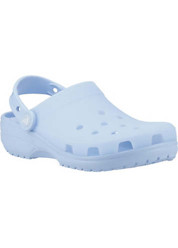 Crocs Blue Unisex Classic Frosted Clogs | Kaleidoscope