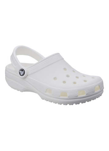 Crocs White Classic Clogs | Kaleidoscope