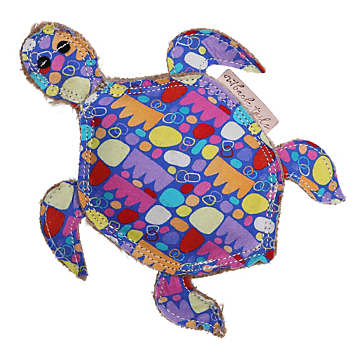 DOOG Outback Tails Keturah Zimran Dog Toy - Terry Turtle (Puli Puli ...