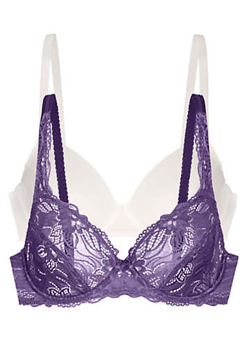 DORINA Angie Pack 2 Underwired Non Padded Bras | Kaleidoscope