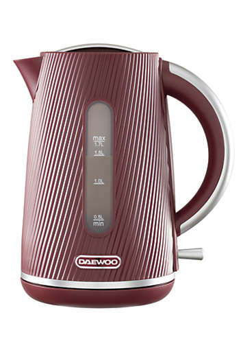 Daewoo Cascade 1.7L 3KW Kettle Ruby | Kaleidoscope