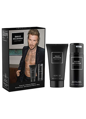 David Beckham Instinct Deodorant 150ml 2 Piece Gift Set | Kaleidoscope