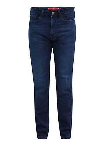 Duke Putney Knitted Denim Stretch Jeans | Kaleidoscope
