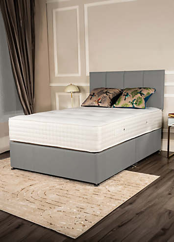 Elise Non Store Divan Set With Open Coil Orthopaedic Mattress ...