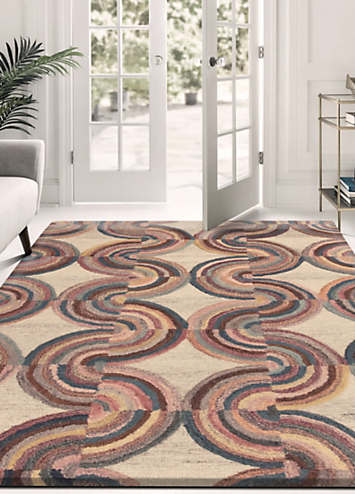Esselle Home Radiant Isabella Wool Rug | Kaleidoscope