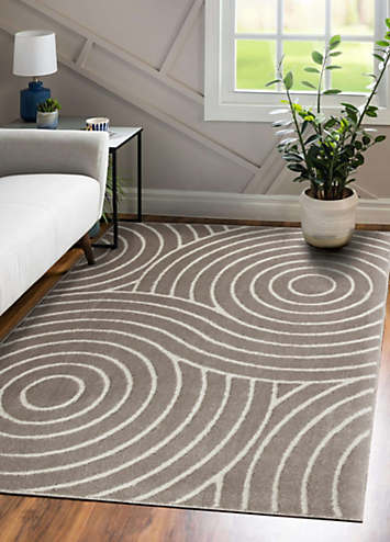 Esselle Home Rhythm Sculpt Rug | Kaleidoscope