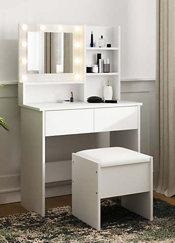 Eva Dressing Table & Stool Set | Kaleidoscope