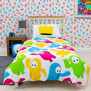 Fall Guys: Ultimate Knockout Hello Pop Single Duvet Cover Set ...