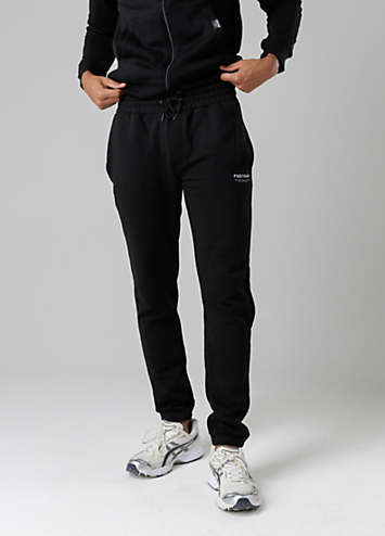Firetrap Regular Fit Cotton Blend Fleece Joggers with Drawstring Waist ...