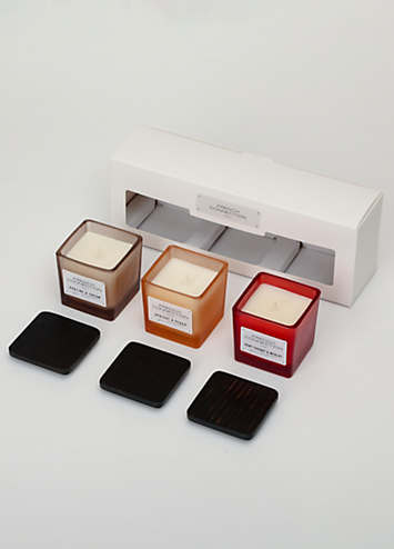 French Connection Autumn Collection 3 Piece Gift Set: Candle 3 x 50g ...