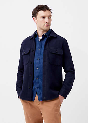 French Connection Brushed Flannel Overshirt | Kaleidoscope
