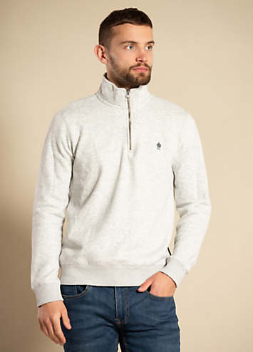 French Connection Half Zip Sweatshirt | Kaleidoscope